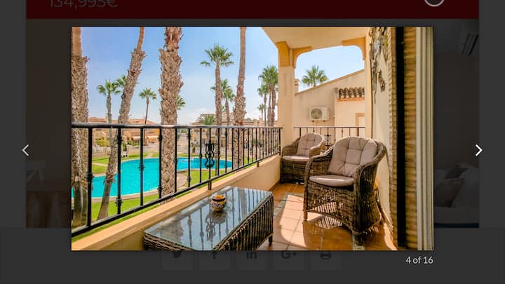 Spanish Apartment In Playa Flamenca - Villamartin