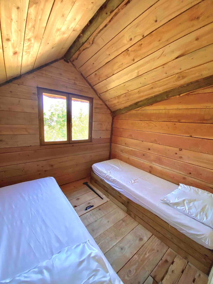 Cabane Dans Les Arbres "Australe" - Terrasse & Vue - Ille-sur-Têt