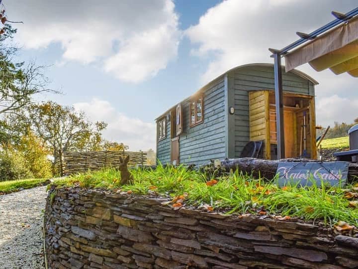Kate's Cabin With Covered Private Hot Tub - Devon