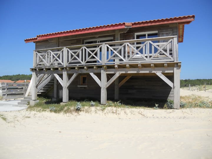 Villa  "Les Dunes"     Côté "Ocean" - Saint-Girons Plage