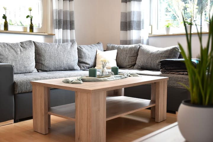 Ferienwohnung ∙ 2 Schlafzimmer ∙ 6 Gäste - Amorbach