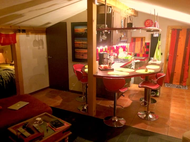 Loft De Charme, Saint Gervais Les Bains 4 Pers Max - Saint-Gervais-les-Bains