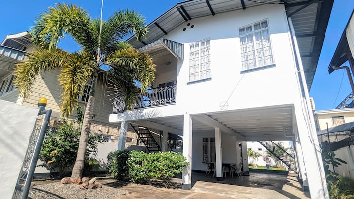 Townhouse W Private Parking & Garden In The Center - Paramaribo