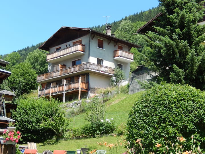 Bel Appartement, Balcon Et Jardin, Proche Centre - Megève