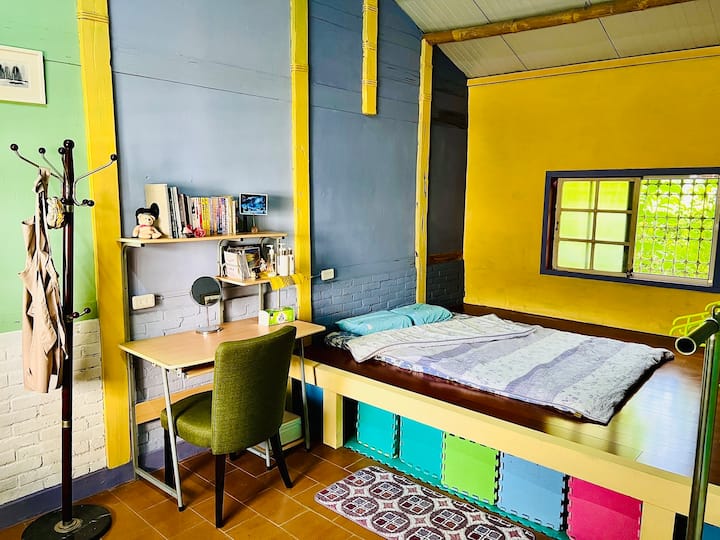 後壁俗女三合院文青通鋪 - Tainan City