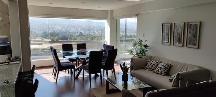 Departamento De Lujo Con La Mejor Vista De Aqp - Arequipa