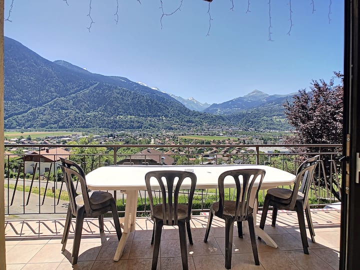 Region Chamonix Appt Plein Sud Dans Maison - Passy