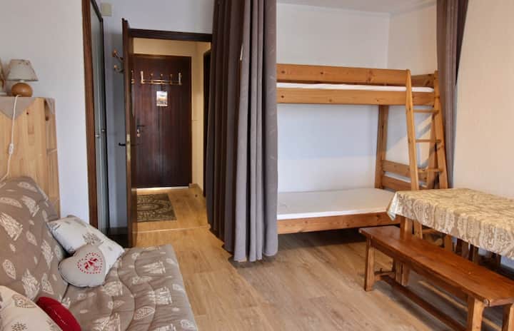 Appart Classé **, 4 Pers Les Carroz, Parking, Vue - Flaine