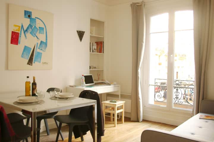 Charmant 2 Pièces, Proche Métro, Vélib & Commerces - Porte de Saint-Cloud