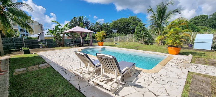 Villa Manoa Avec Piscine Privée - Martinique