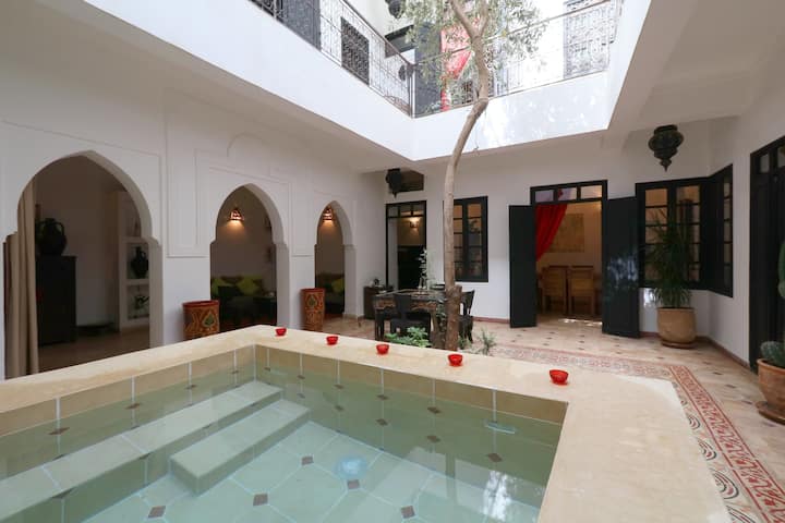 Riad Xcix, Bassin,3  Ch. En Médina En Exclu - Marrakesh