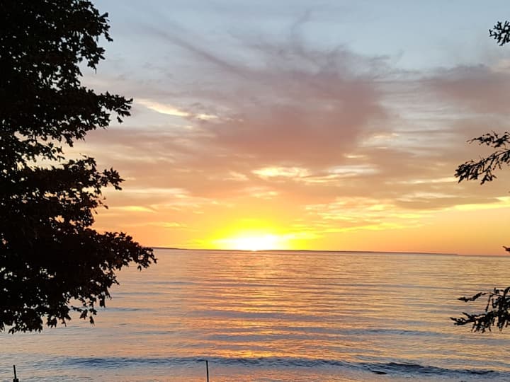 Georgian Bay Beach House + Cottage W/private Beach - Midland