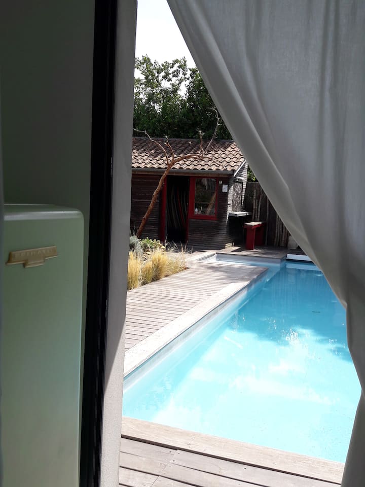 Maison De Ville Avec Piscine à 15mn De Bordeaux - Le Bouscat