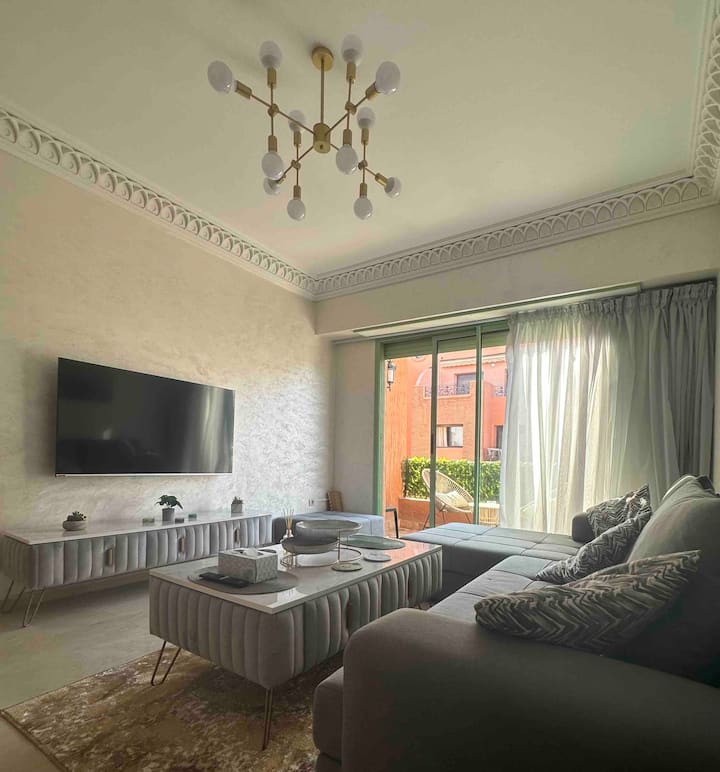 Peaceful Apartment: Hivernage,guéliz - Marrakech
