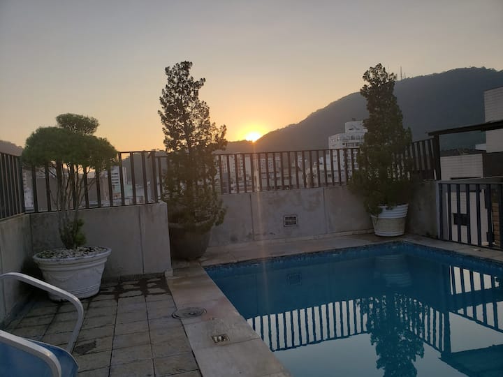 Cobertura Duplex 4 Quartos Enseada Grj - Guarujá