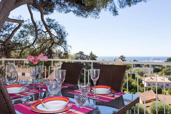 Appartement Vue Mer Panoramique - Cannes