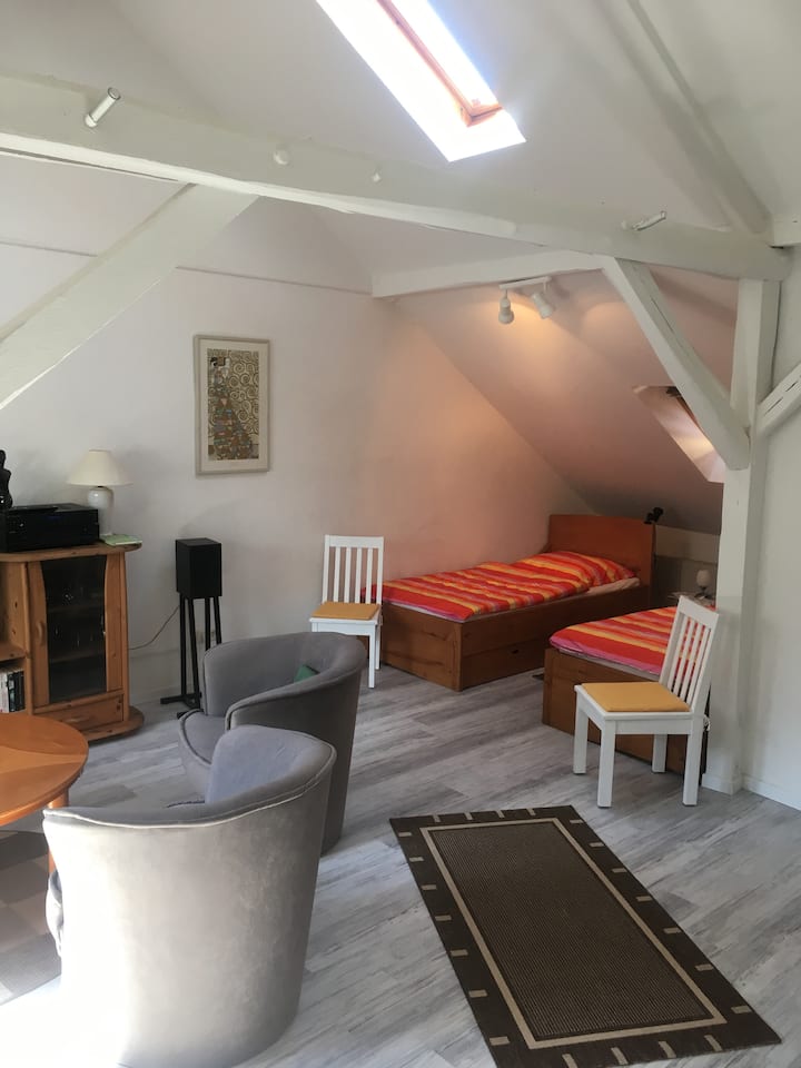 Gemütliche 1-zimmerwohnung (45 Qm) Mit Bad/küche! - Hude