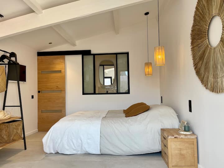 Grand Studio Rénové, Avec Patio, Coeur Du Village - Saint-Cyr-sur-Mer