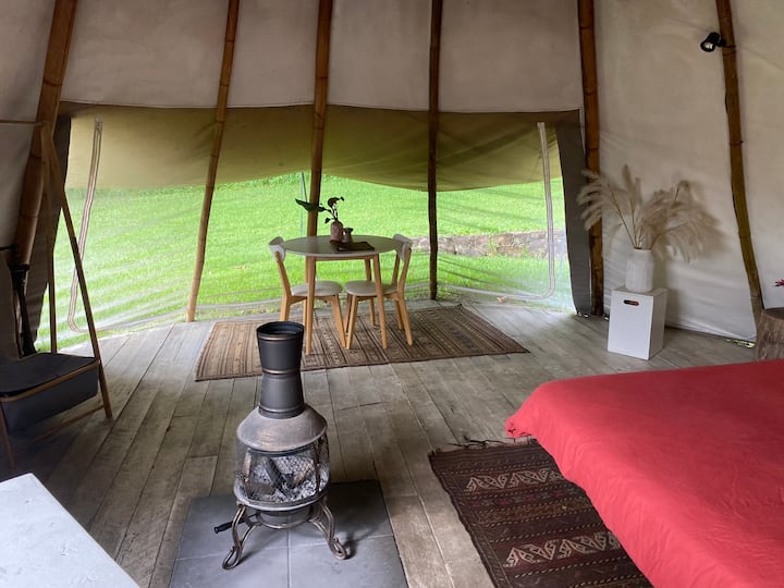 Brunswick Sioux Tipi - Romantic - Tipis for Rent in Brunswick Heads ...