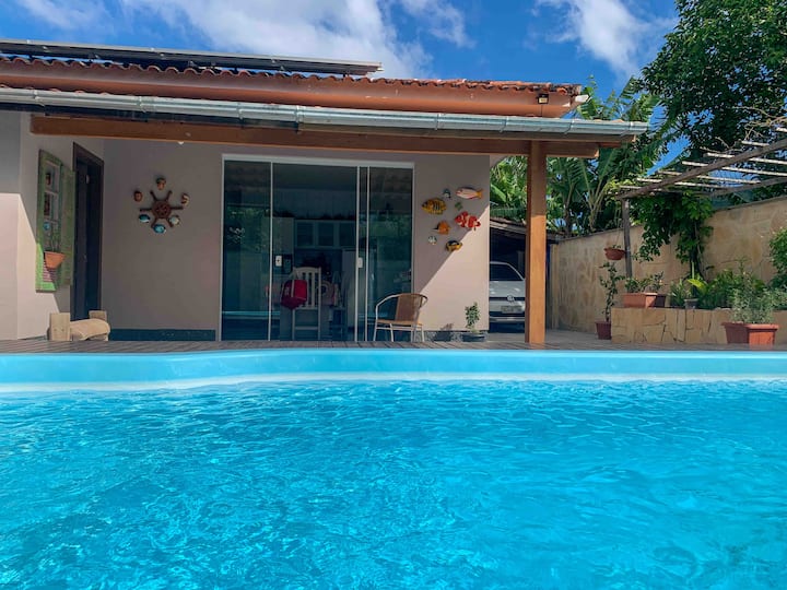 Casa De Praia Com Piscina - Palhoça