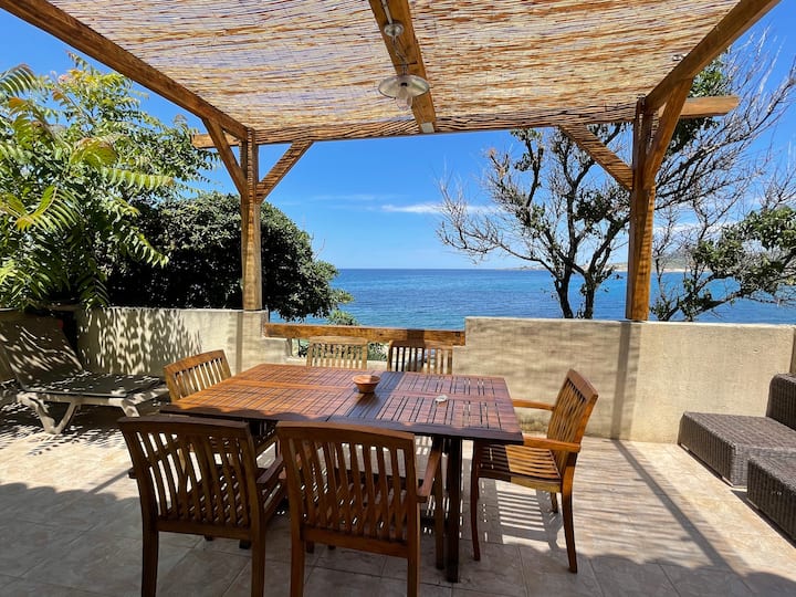 Superbe Maison Bord De Mer Vue Imprenable- Corse - Algajola