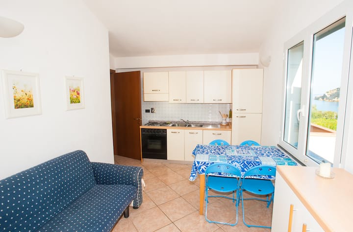 Apartamento Panorámico Nispo3 Con Vistas Al Mar - Nisportino (Isla De Elba) - Rio
