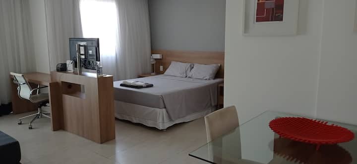 Flat Completo,cozinha,vaga,piscina,restaurante - Rio de Janeiro