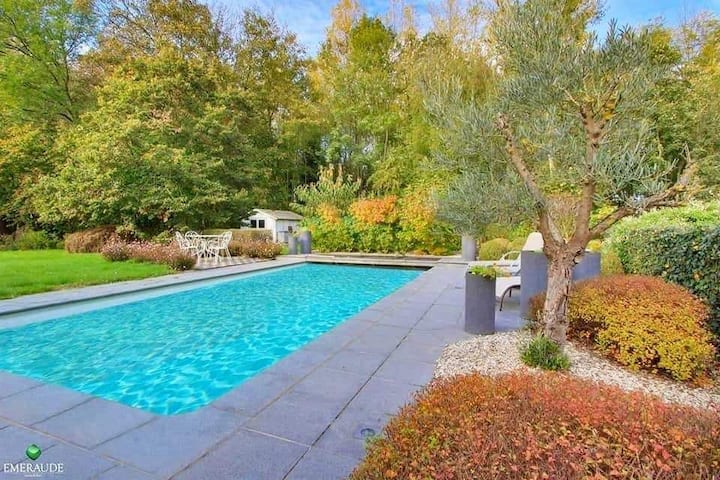 Beautiful Villa With Pool In The Heart Of Europe - Doornik