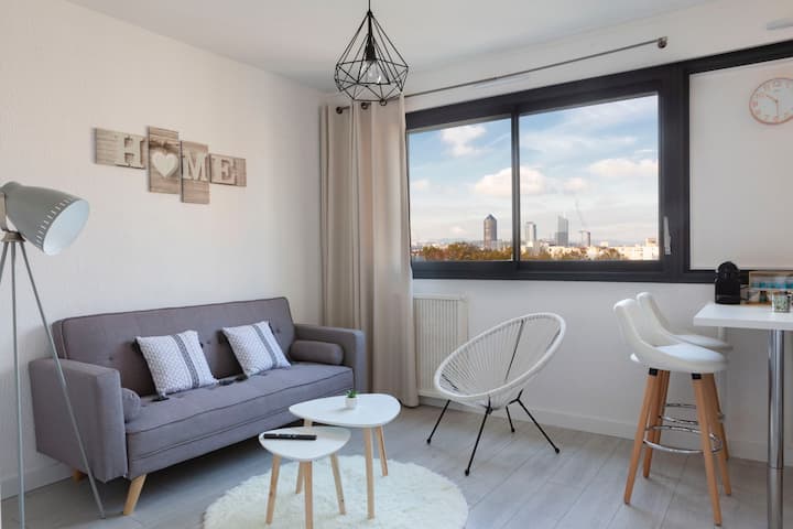 Studio Cosy Proche De Part Dieu - Décines-Charpieu