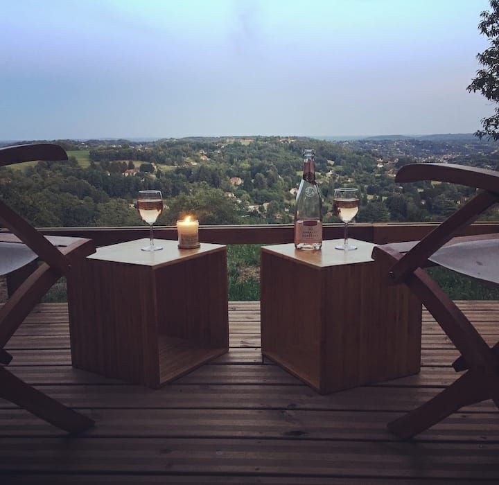 Sarlat : Maison Avec Vue Imprenable Sur La Ville - Sarlat-la-Canéda