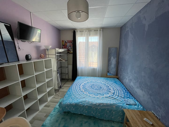 Meublé Hypercentre Wifi 27m2 - Poissy
