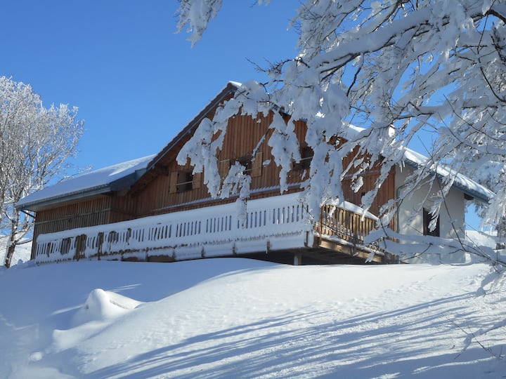 Chalet Des Skieurs, Au Coeur Du Ballon D'alsace - Vogesen