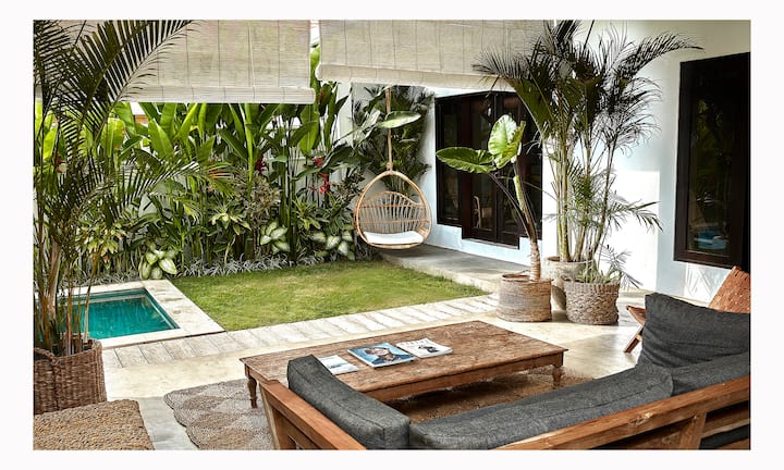 Suite "Satu" In Design Villa Rice Field View Pool - Indonesië