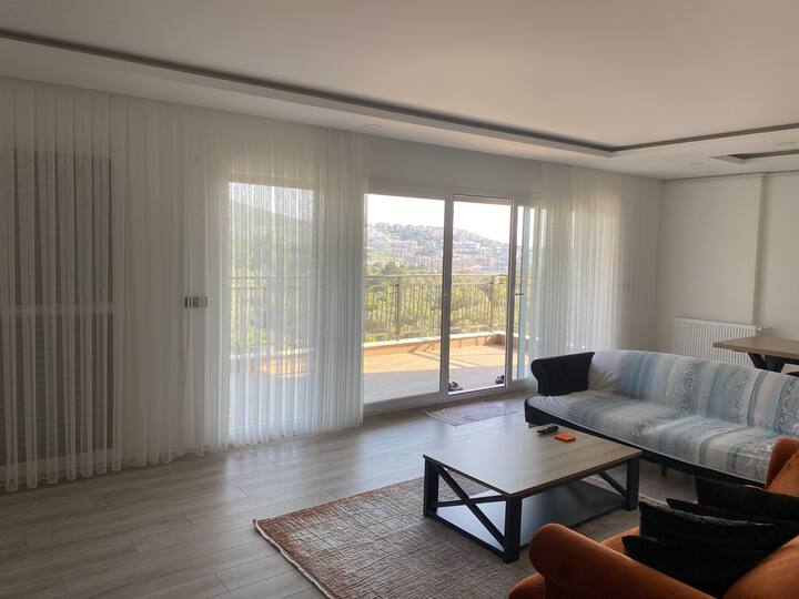 3+1 Apartment Clean And Nice Mountain View - Kuşadası