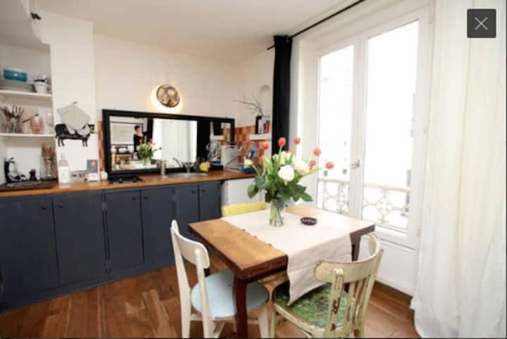 Ton Mini-loft Romantique Paris 10 éMe / Canal - Bastille