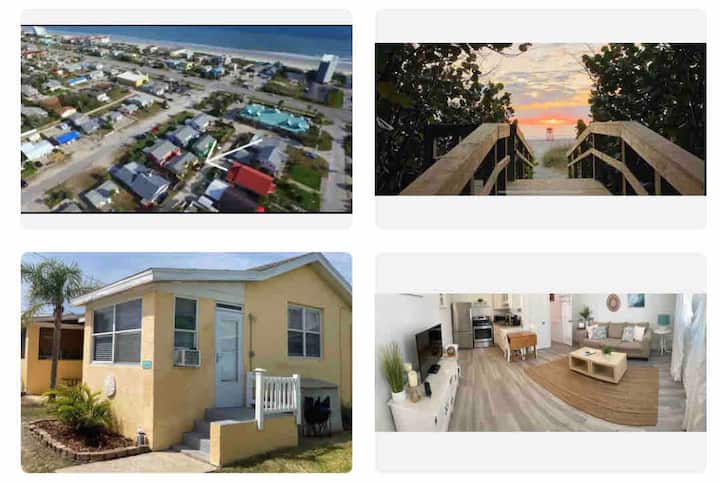 Bungalow By The Beach. 1/2 Block To The Sand - New Smyrna Beach, FL