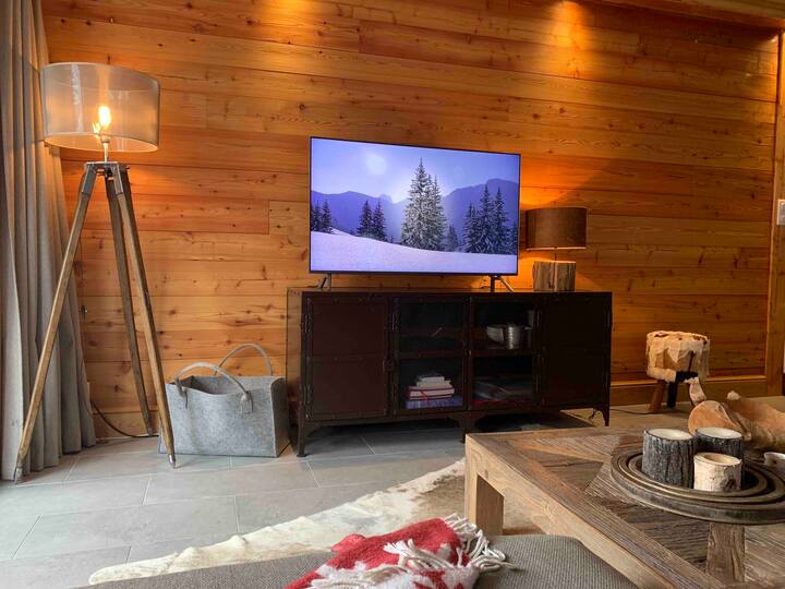 Luxury 6p Apartment In A Chalet On The Slopes - Montgenèvre