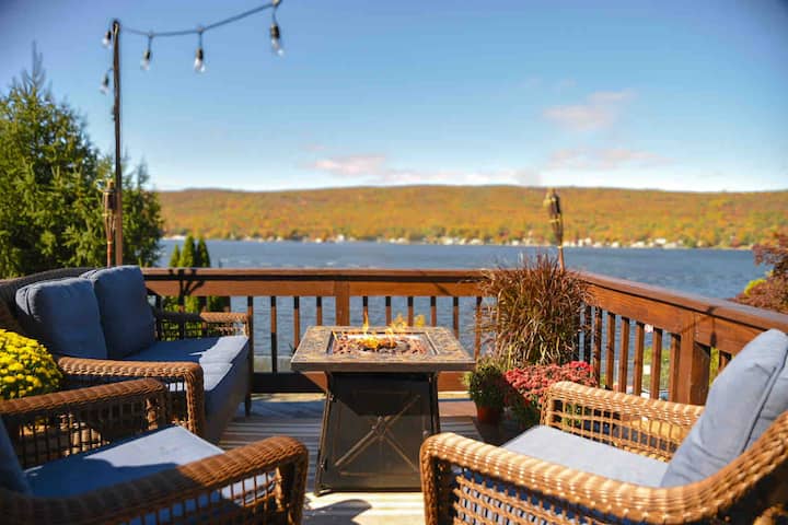 Fall Foliage! Apple Pick, Firepit, Kayak Ren Faire - Greenwood Lake, NY