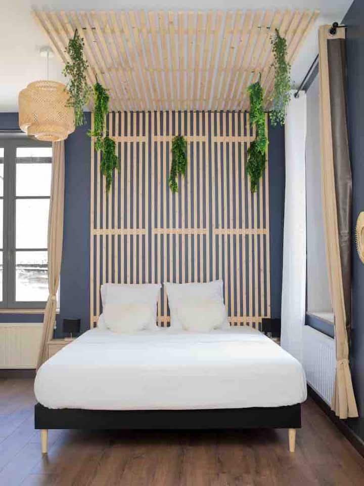 Grand Studio, Chic Et Cosy Avec Spa à Soissons - Soissons