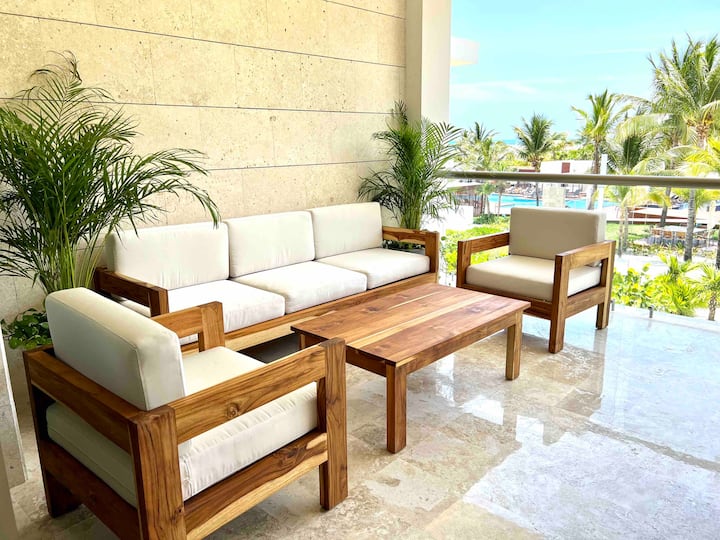 Beachfront 2.5br Oasis | Steps To Sand & Sunrise - Isla Mujeres