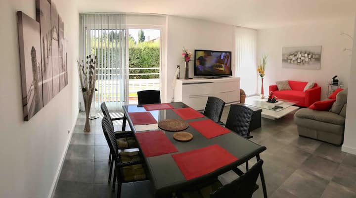 Appart T3 - 74 M2 - Rdc - 2 Ch - Parking - Wifi - La Teste-de-Buch