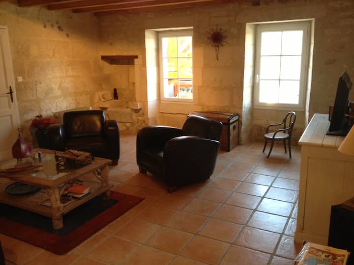 Charmante Maison De Vacances - Saintes
