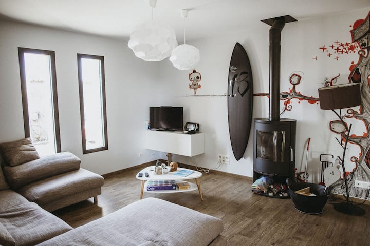 Maison Contemporaine & Grand Jardin, Proche Océan - La Rochelle
