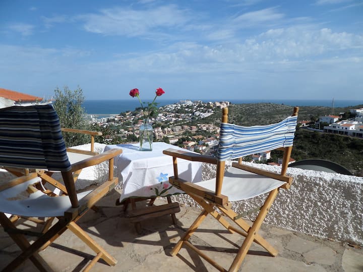Vue Magnifique Chateau Mer - Peníscola