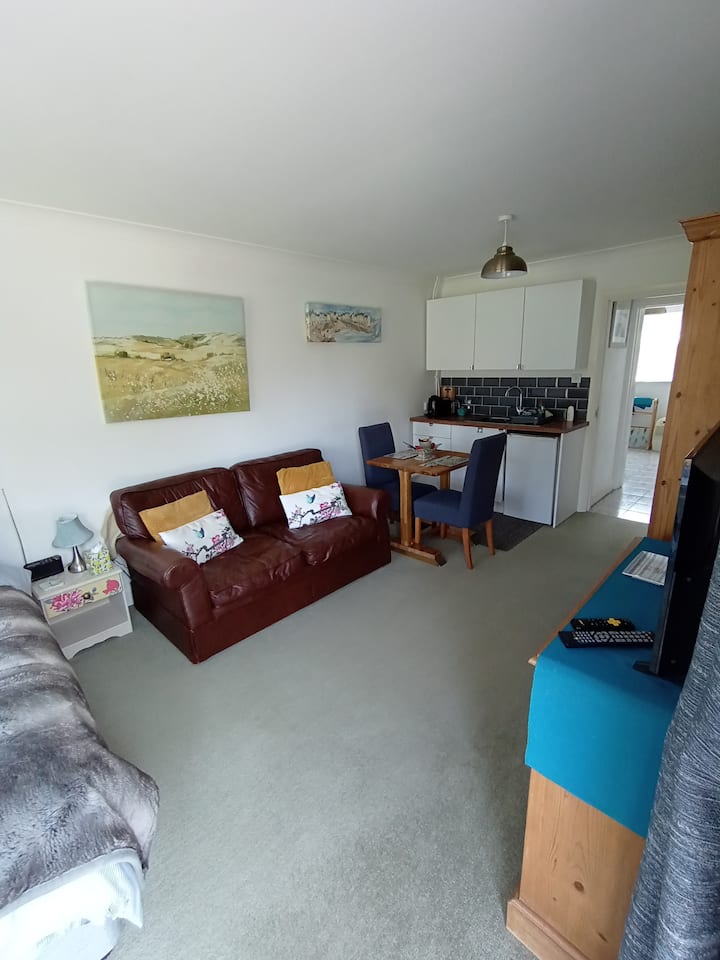 Studio With Double Bed And Optional Fold Out. - Steyning