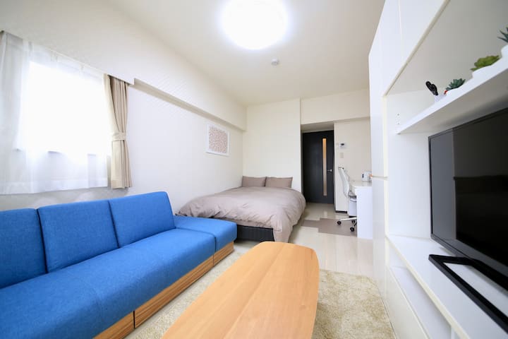 ワークデスクあり！３階β｜押上駅徒歩２分｜Wifi無制限｜帰国者ok｜スーパー＆スカイツリー３分 - Asakusa