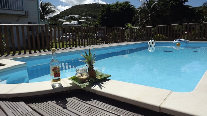 Appart "Kawane" à 5 Minutes à Pied De La Plage - Deshaies