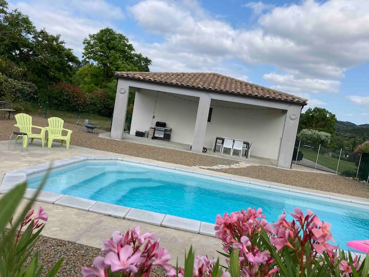 Villa Moderne Avec Piscine à La Campagne - Département Aude