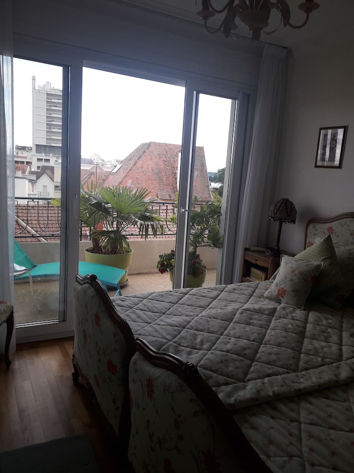 Chambre Très Agréable Vue Imprenable Sur Le Plan D Eau à Vichy - Vichy