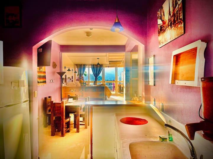 Lovely House Huge Terrace Best View& Garage - Chiapas